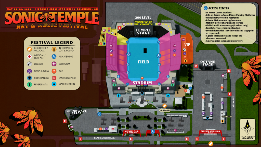 Festival Info - Sonic Temple 2023 | May 25-28 | Columbus, OH