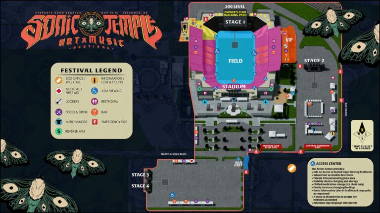 Festival Info - Sonic Temple 2024 | Columbus, OH