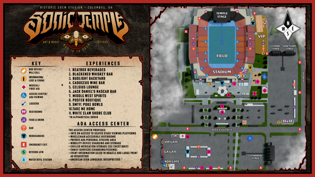 Festival Info - Sonic Temple