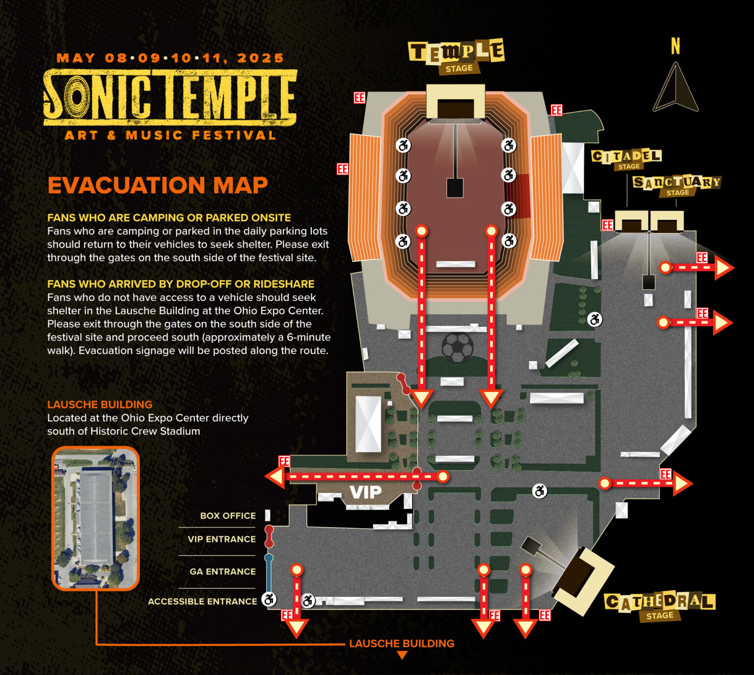 Health & Safety - Sonic Temple